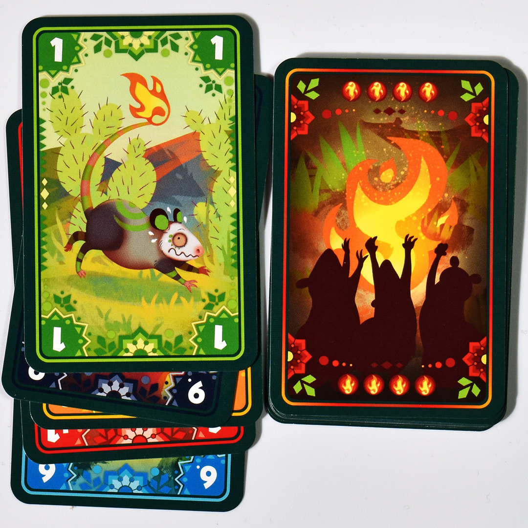 Das Kartenspiel: Tails on Fire | Spielekritik